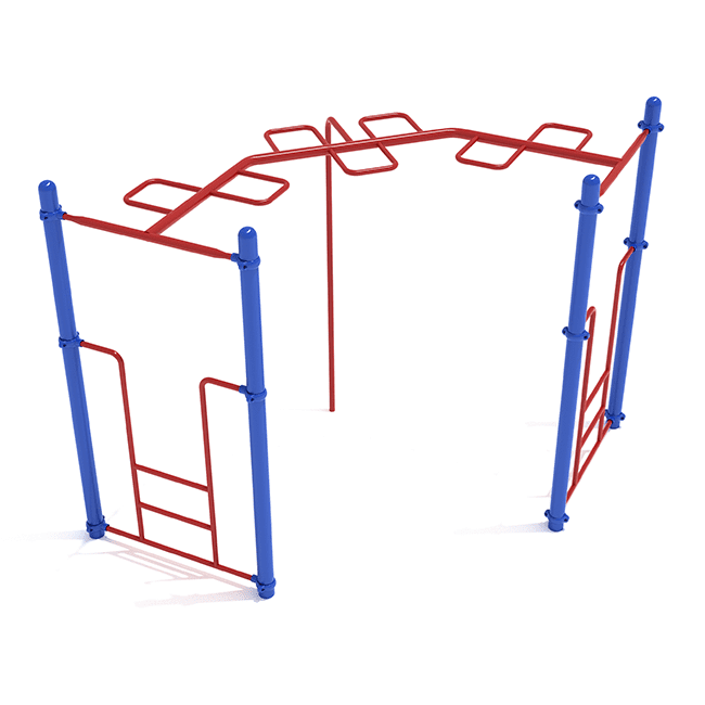 90° Snake‑Loop Monkey Bars Ages 5–12 – Furniture Leisure