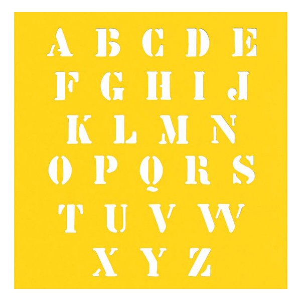 Alphabet Cutout Panel - Furniture Leisure