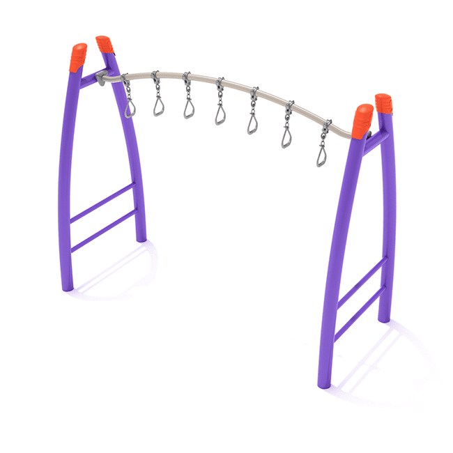 Curved Overhead Ring Monkey Bars - Furniture Leisure