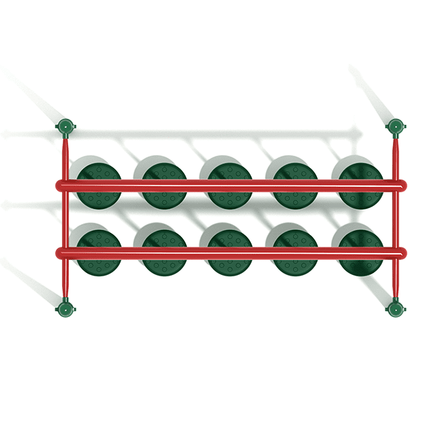 Double Row Pebble Bridge Ages 5–12 – Furniture Leisure